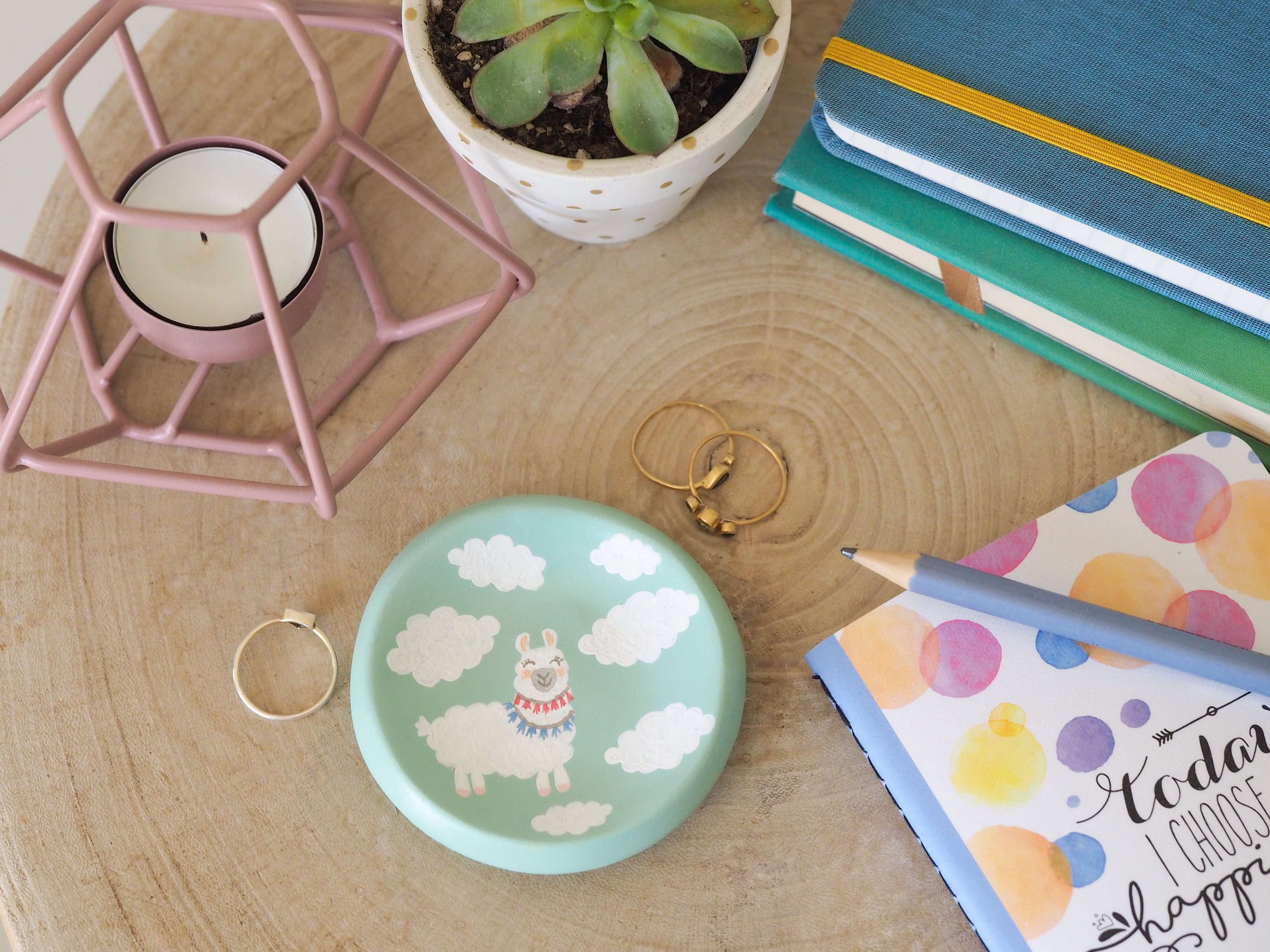 Llama ring holder Llama decor Cute llama gift Llama on | Etsy