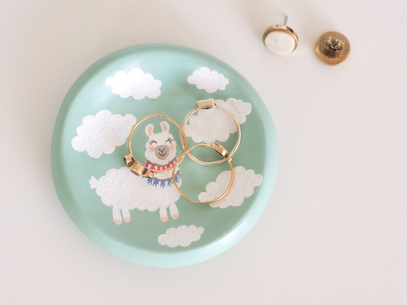Llama Ring Holder Llama Decor Cute Llama Gift Llama on - Etsy