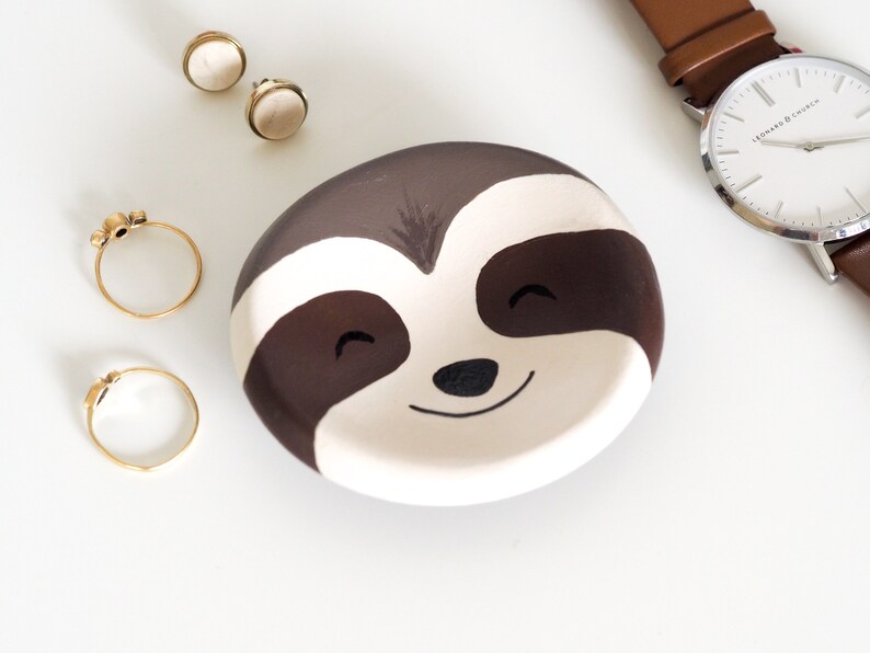 Sloth Ring Holder Sloth Jewelry Dish Sloth Gift Sloth | Etsy