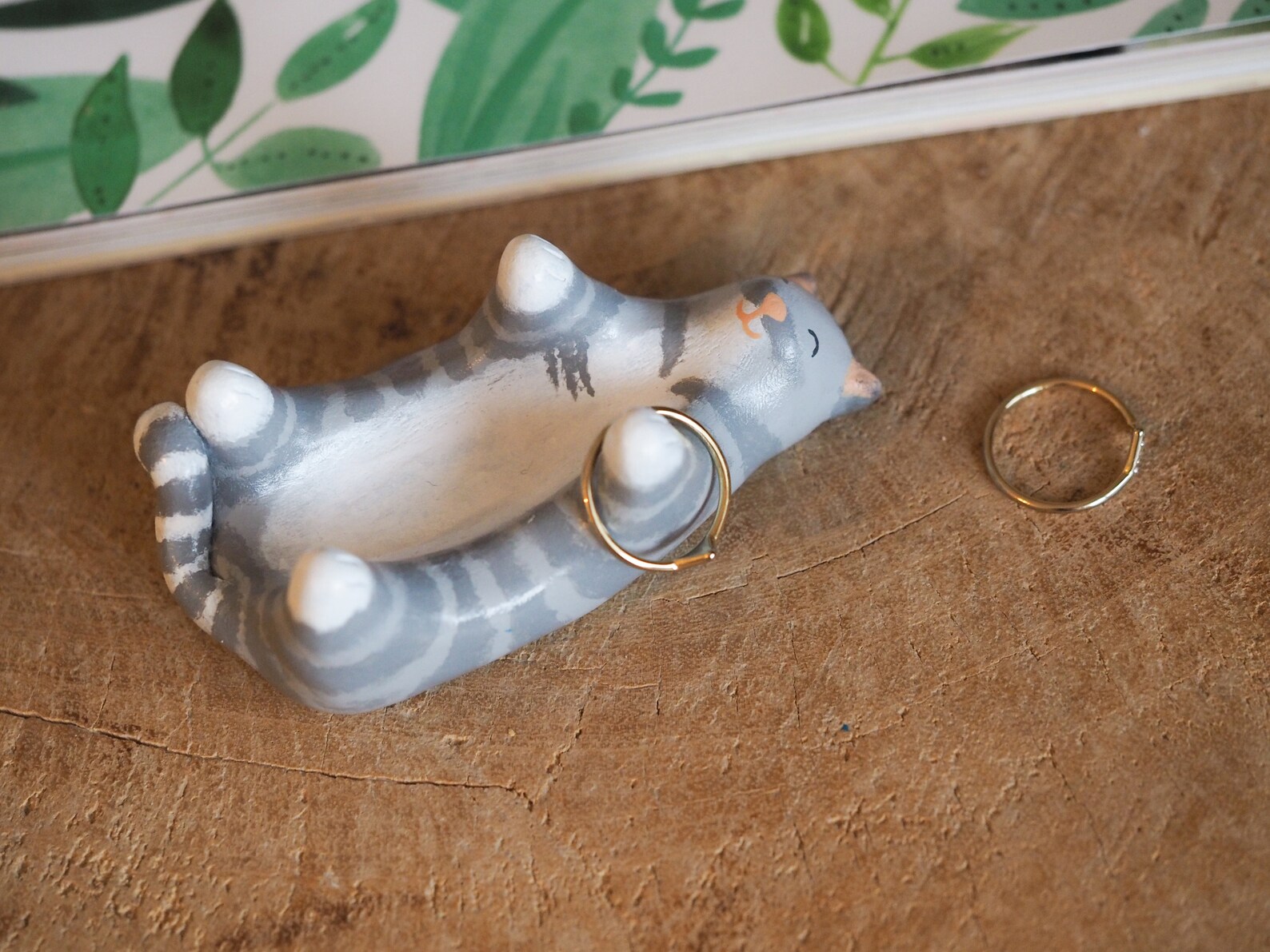 Cat Lover Gift Custom Cat Ring Holder Cat Ring Dish - Etsy