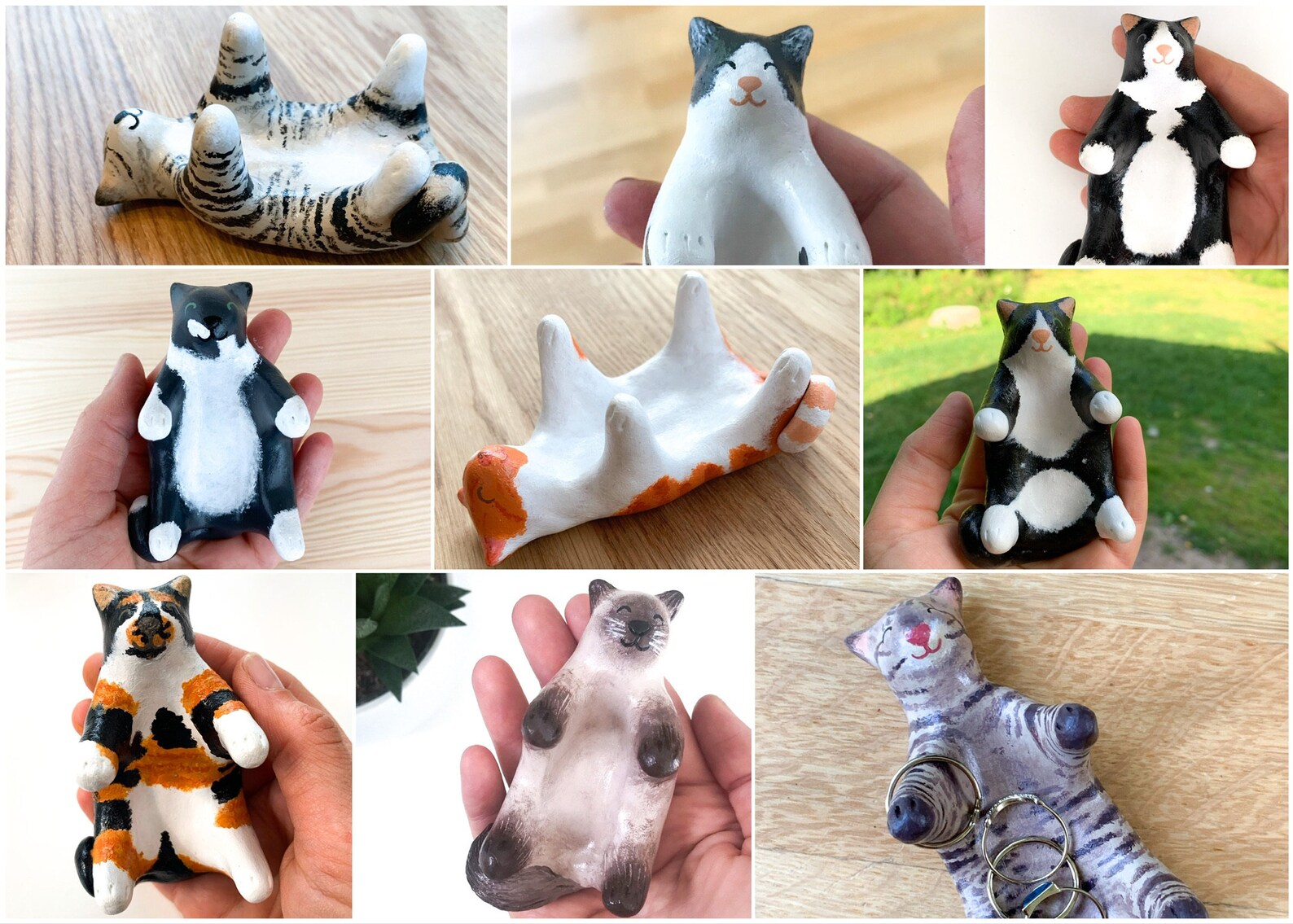 Cat Lover Gift Custom Cat Ring Holder Cat Ring Dish - Etsy