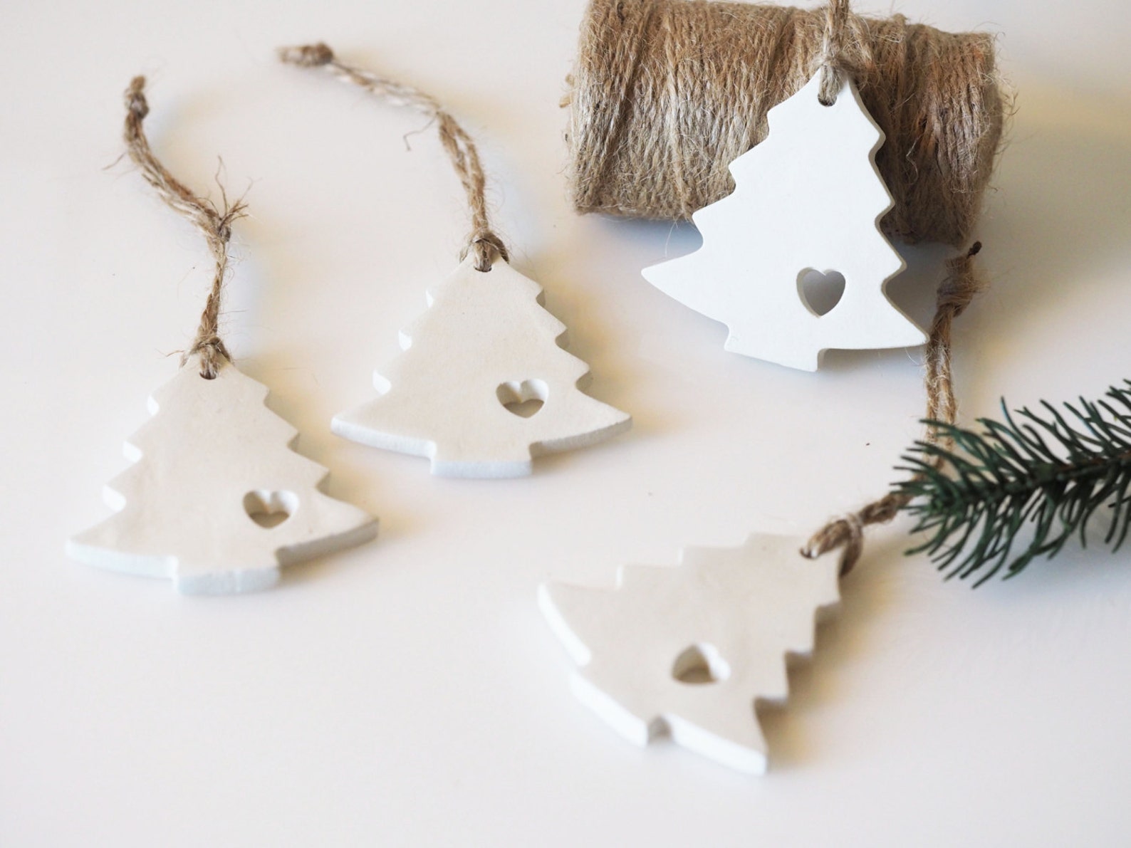 Christmas tree decorations Set 4 Christmas ornaments | Etsy