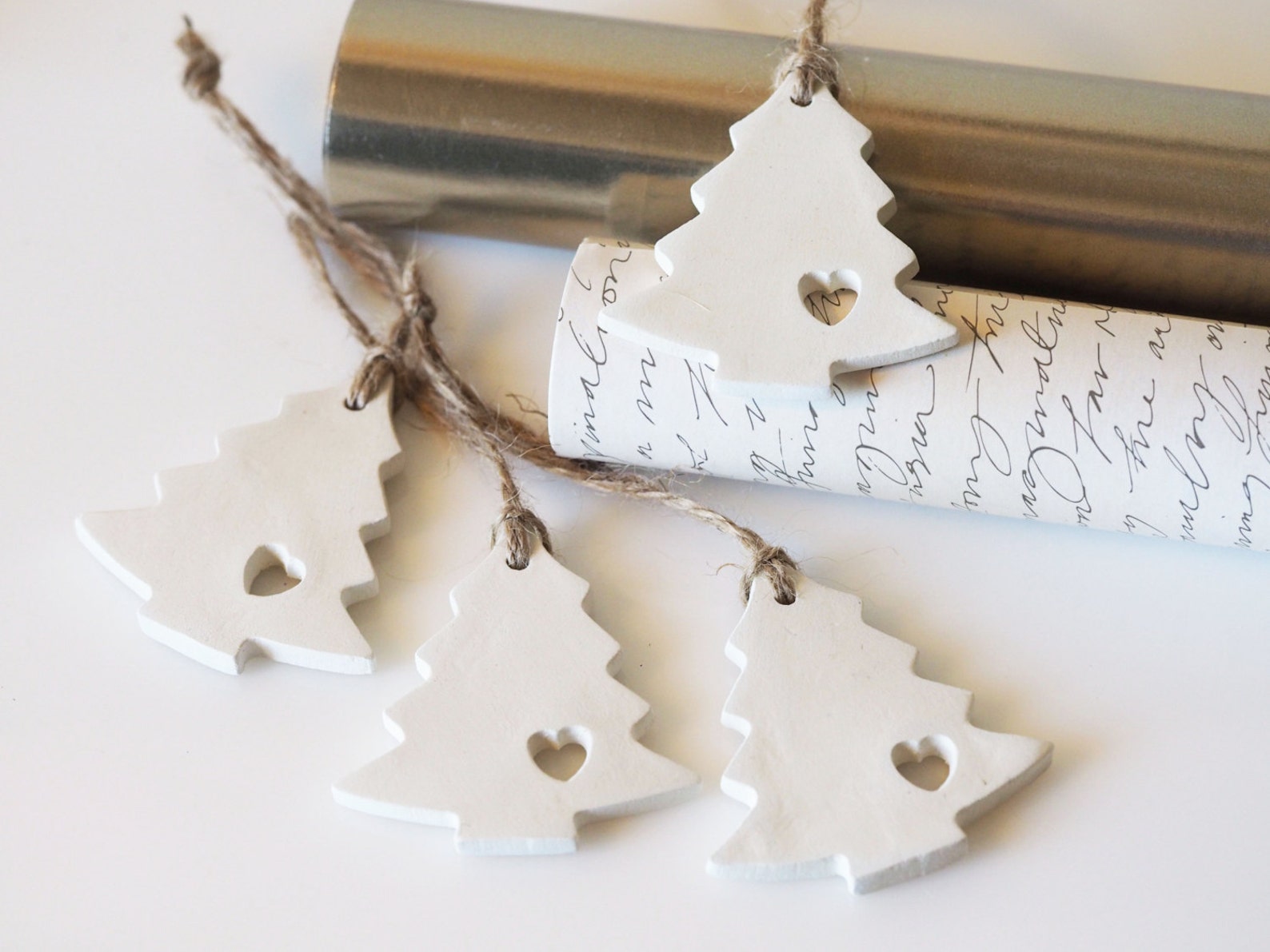 Christmas tree decorations Set 4 Christmas ornaments | Etsy