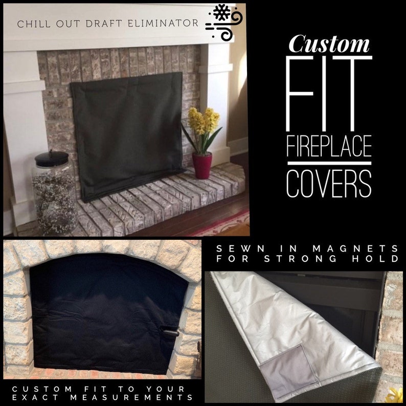 CHILL OUT Fireplace Draft Eliminator - Etsy Canada