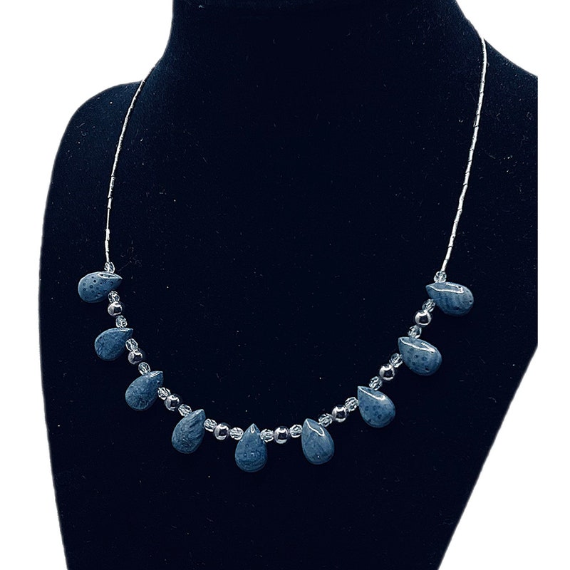 Blue Coral Jewelry - Etsy