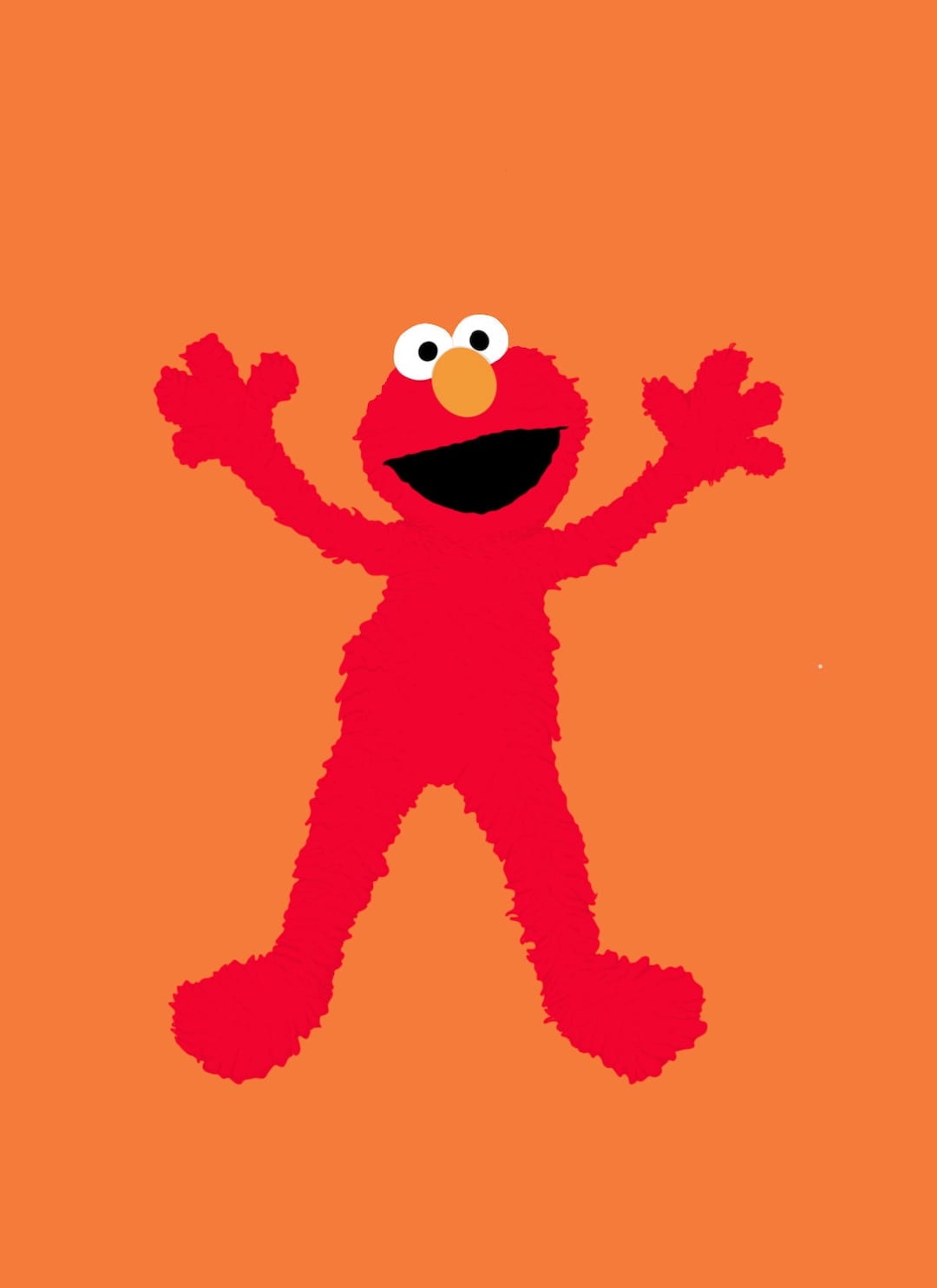 Elmo Print Digital Downloadable Wall Art Trendy Graphic - Etsy