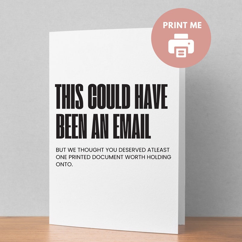 Funny Farewell Card - Etsy