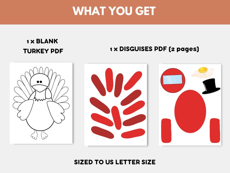 Among Us Turkey Disguise Project Printable | Disguise a Turkey | Turkey ...