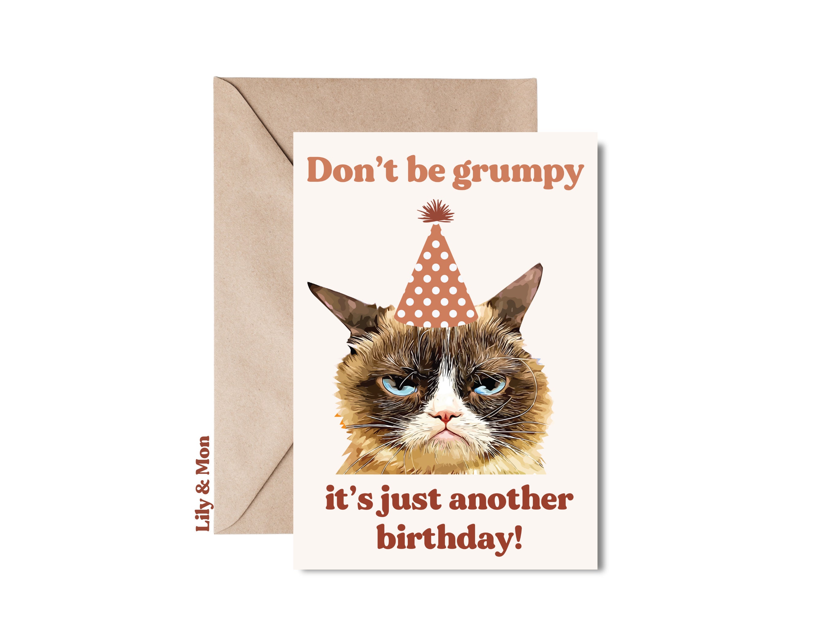 Grumpy Cat Birthday Ecard