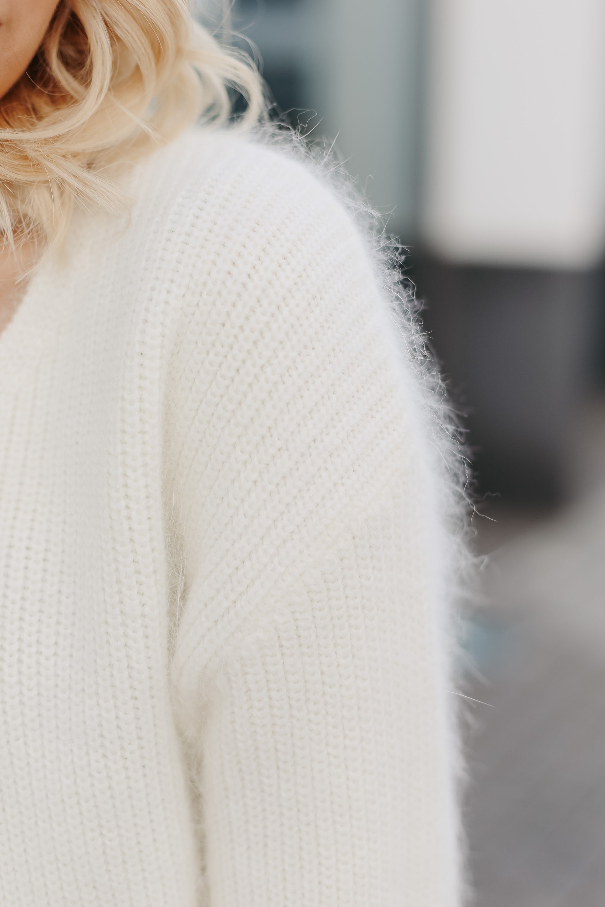 White Angora Sweater fluffy sweater Pullover angora | Etsy