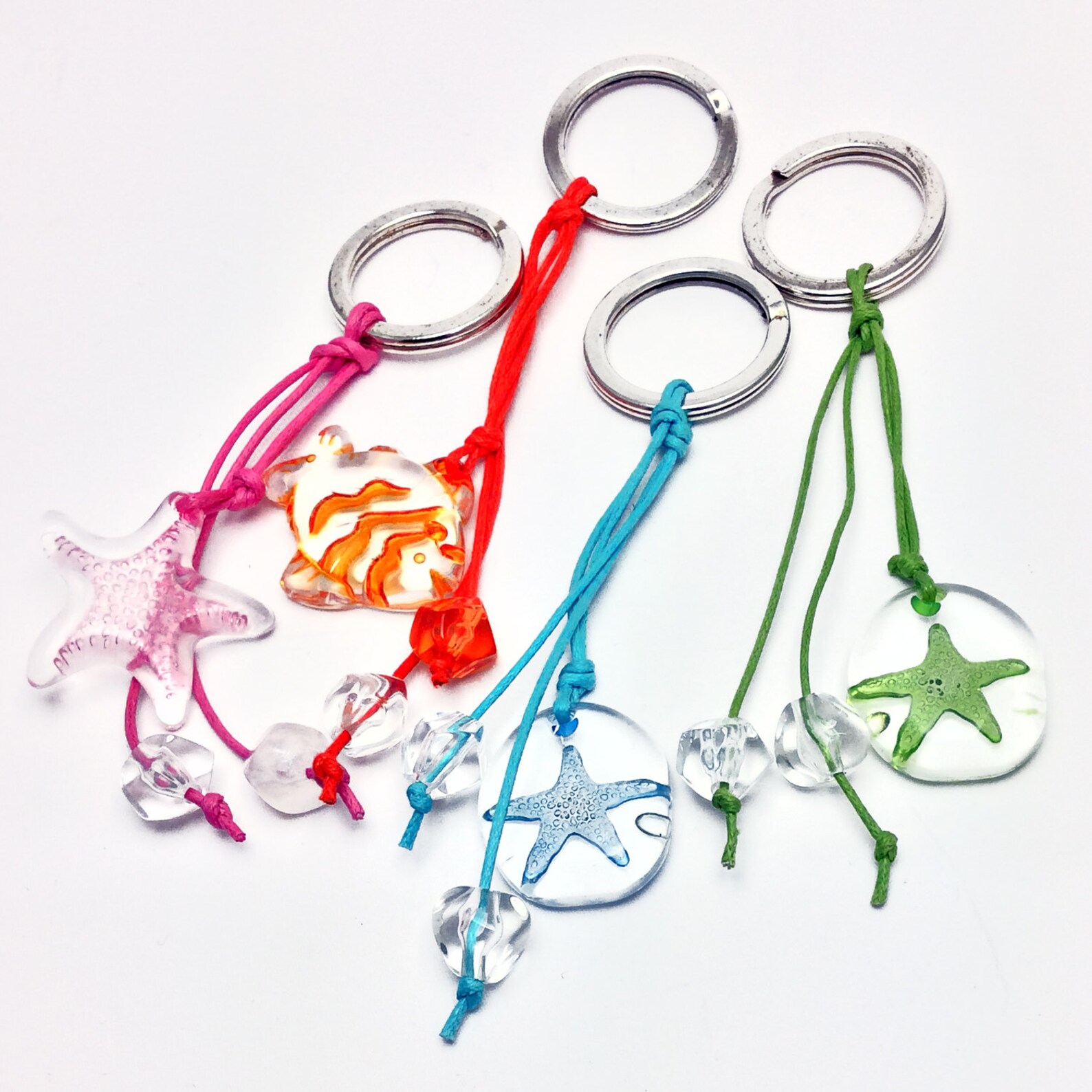 Keychain, Summer Wedding Favour, Baptism Favour Keychain, Set of 20 ...