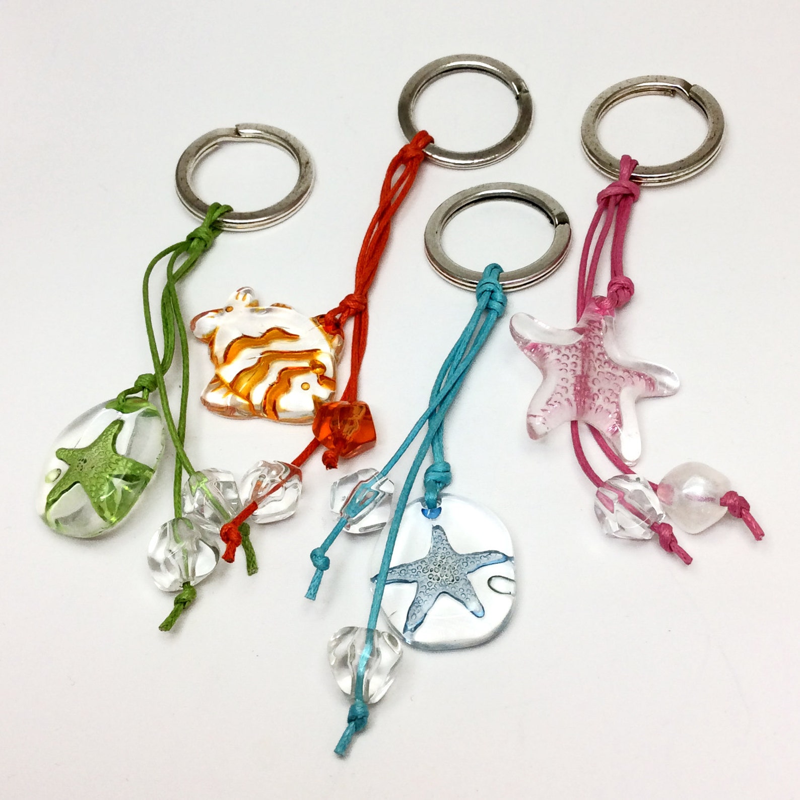 Keychain, Summer Wedding Favour, Baptism Favour Keychain, Set of 20 ...