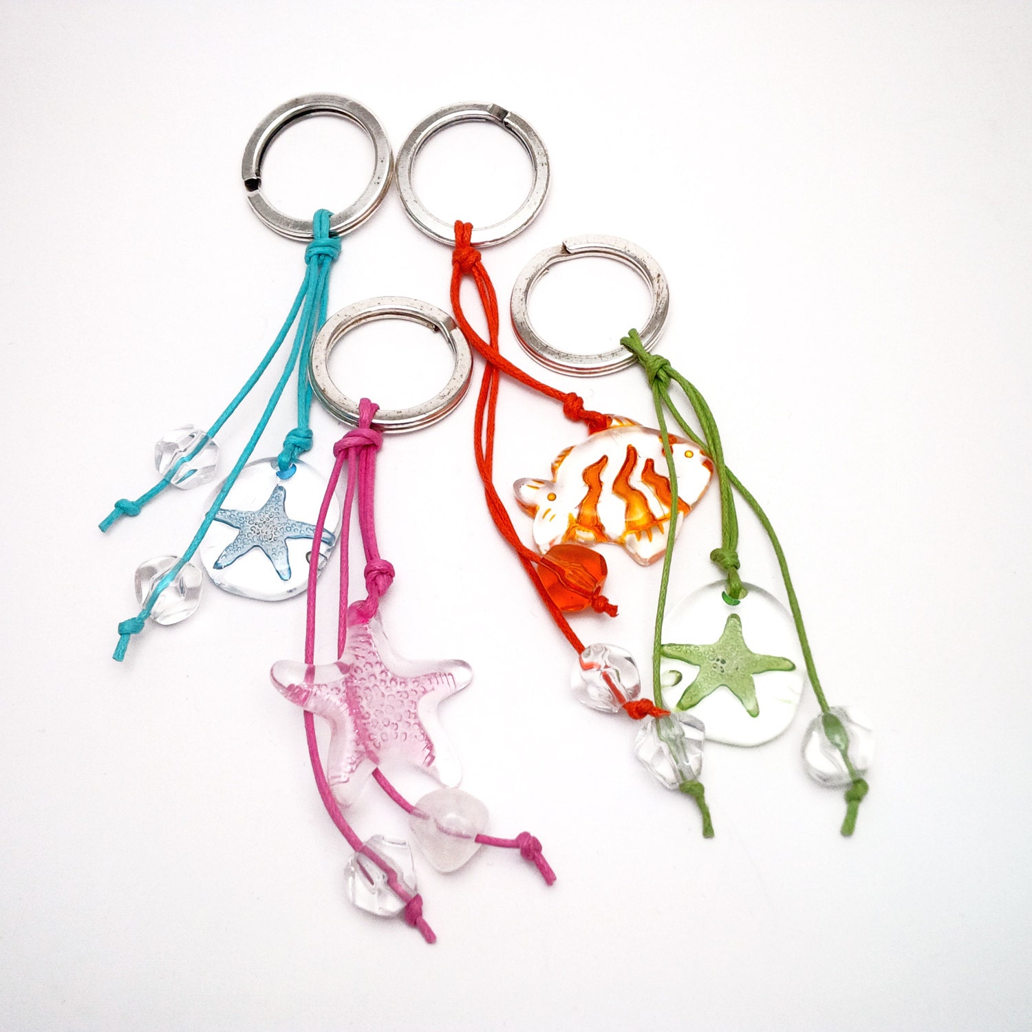 Keychain, Summer Wedding Favour, Baptism Favour Keychain, Set of 20 ...
