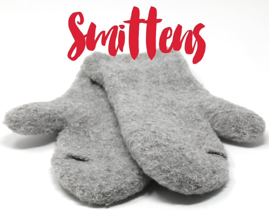 Smittens | Ergonomic Felted Mittens With an Index Finger Escape Hole ...