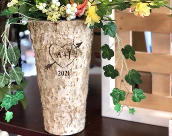 Rustic Wedding Vase - Etsy