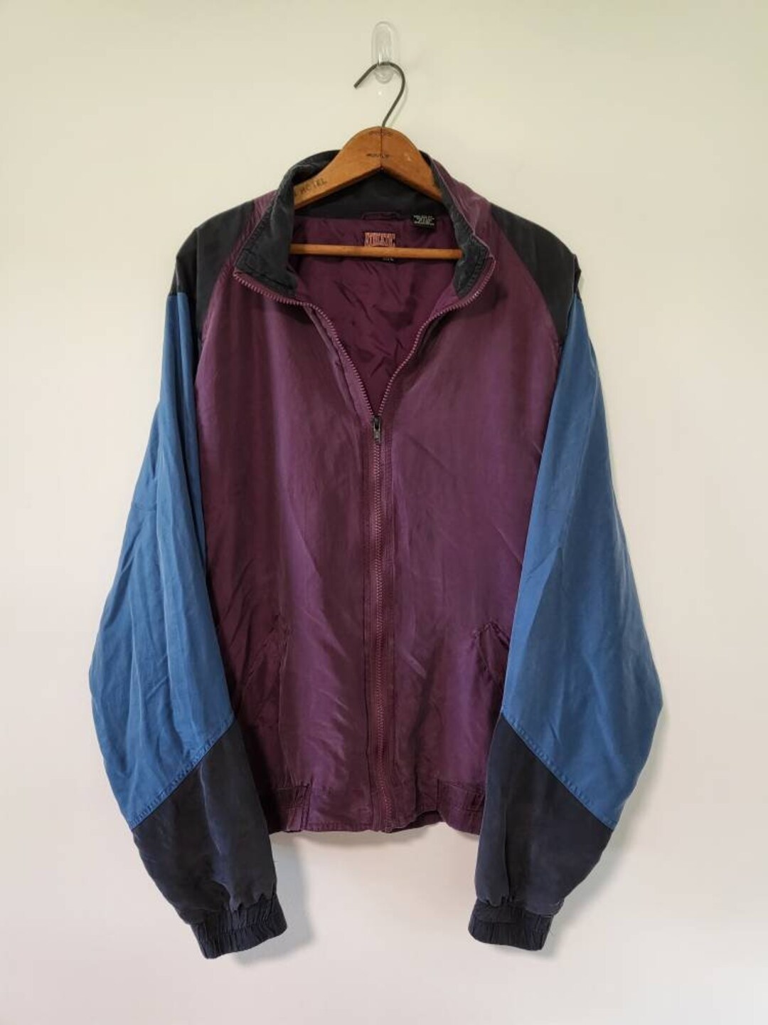 Vintage Athletic Works Track Jacket large - Etsy