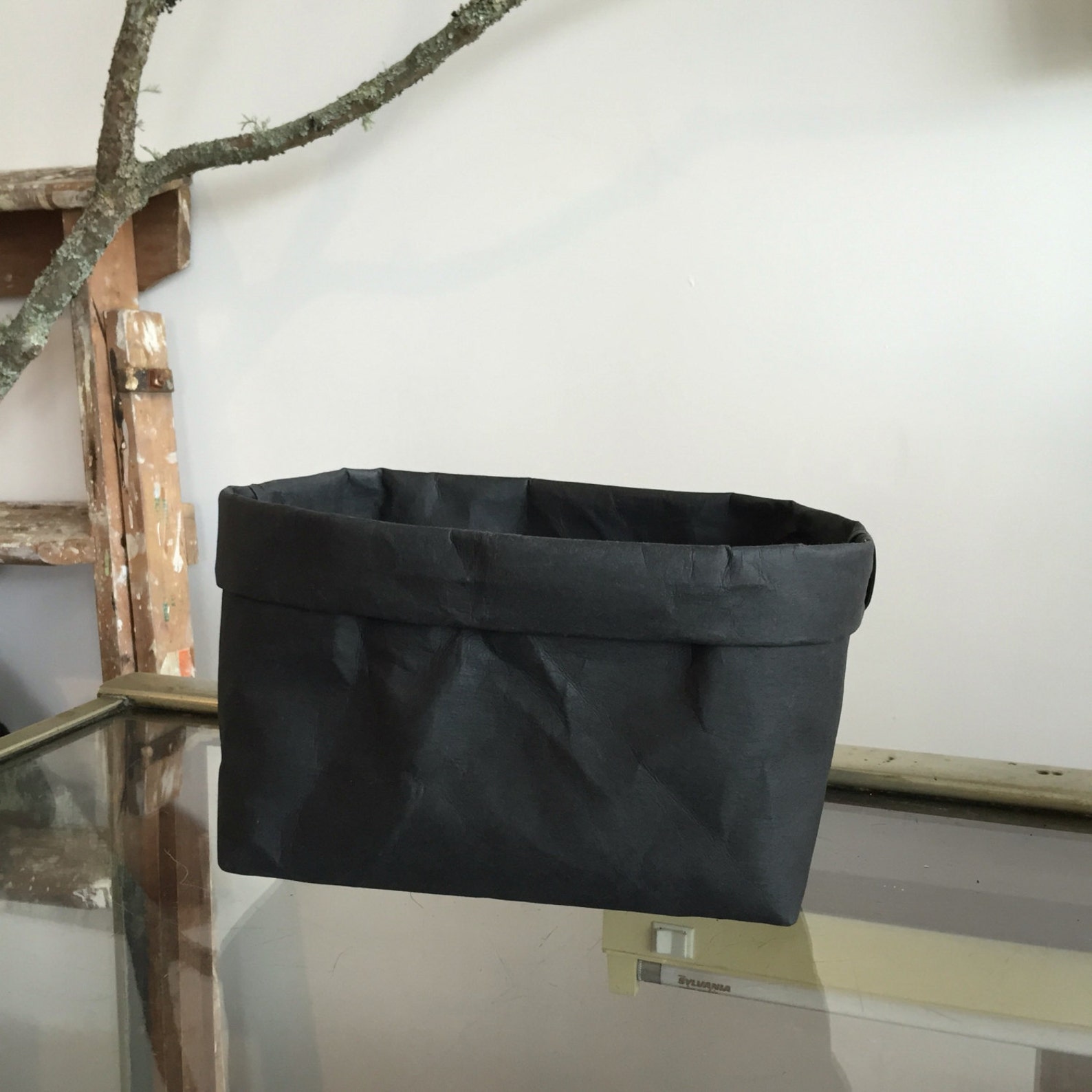 Washable Paper Gift Hamper LARGE Washable Paper Bag Kitchen Basket Eco ...