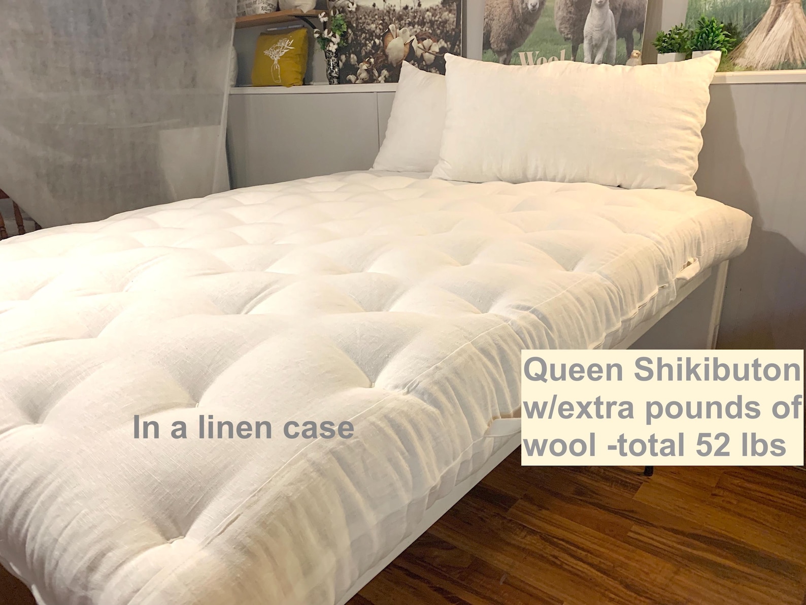 Shikibuton - Wool Filled Sleep Pad - Etsy