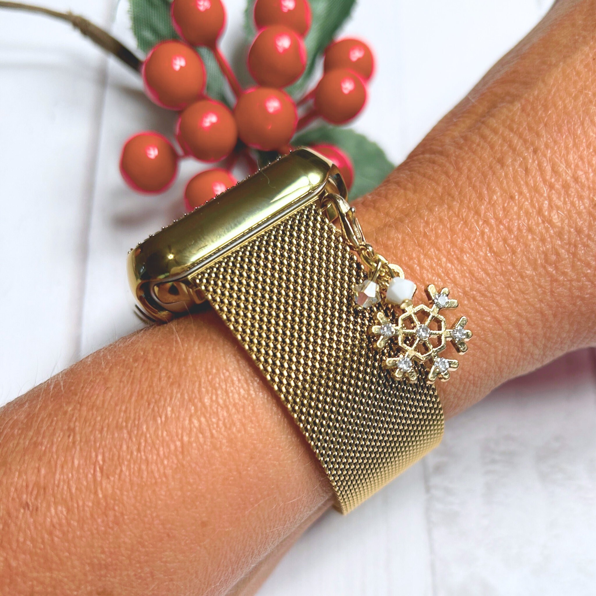 Choose Your Charm Set, Christmas Watchband Charms for Milanese Loop ...