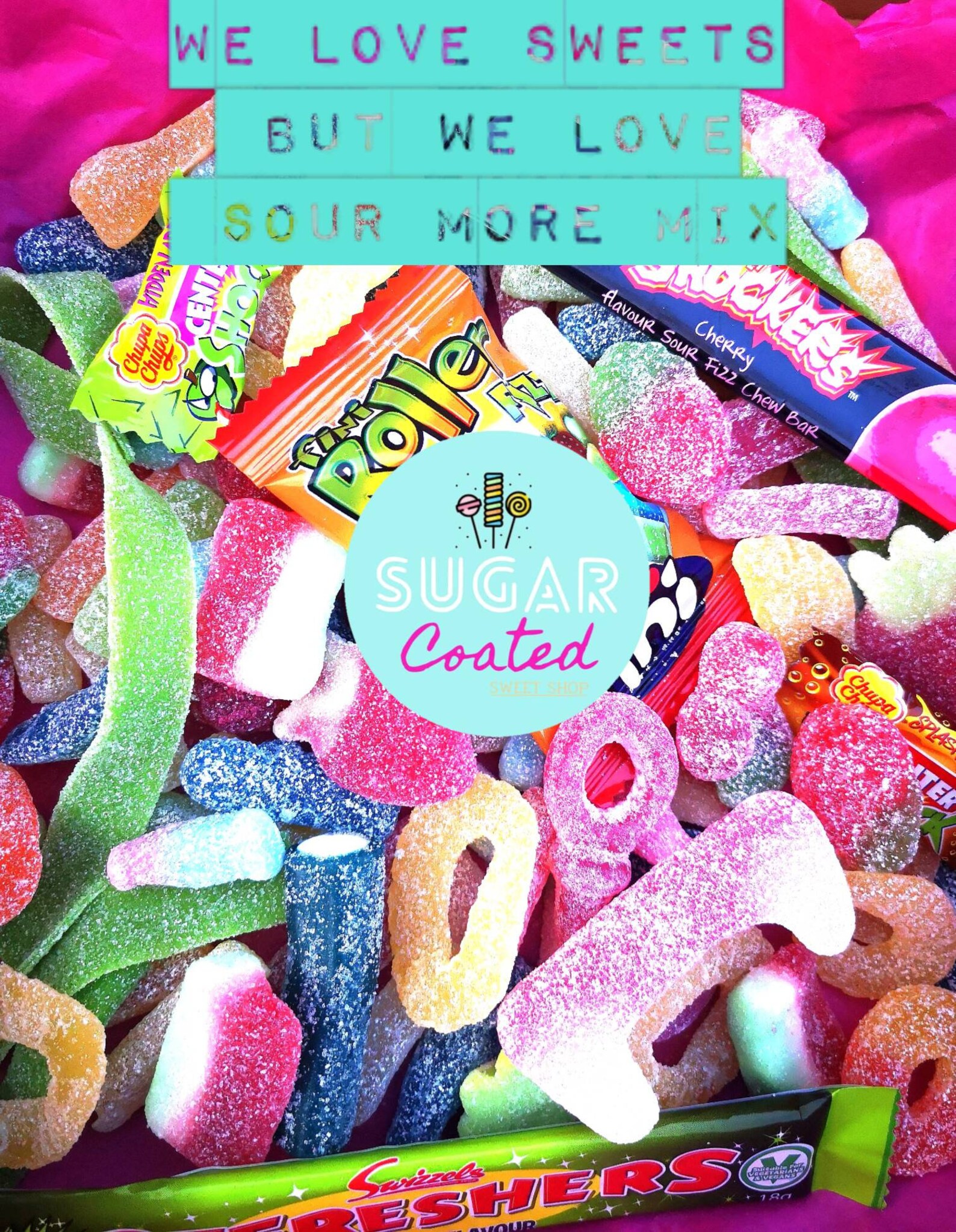 1kg Ultimate Fizzy Pick n Mix Sweet box Sour gift FREE | Etsy