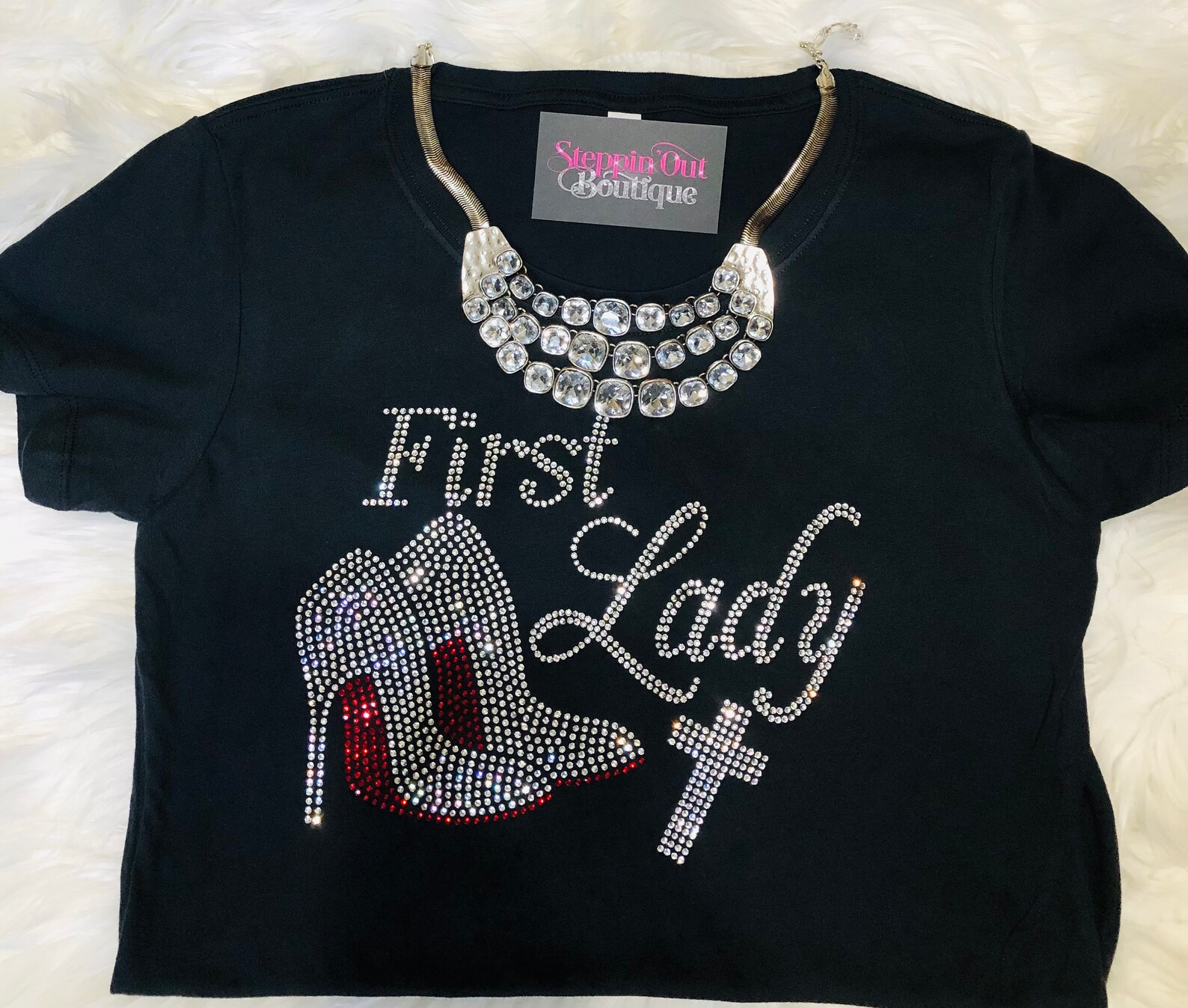 First Lady Rhinestone Bling Shirt First Lady Bling T Shirt - Etsy