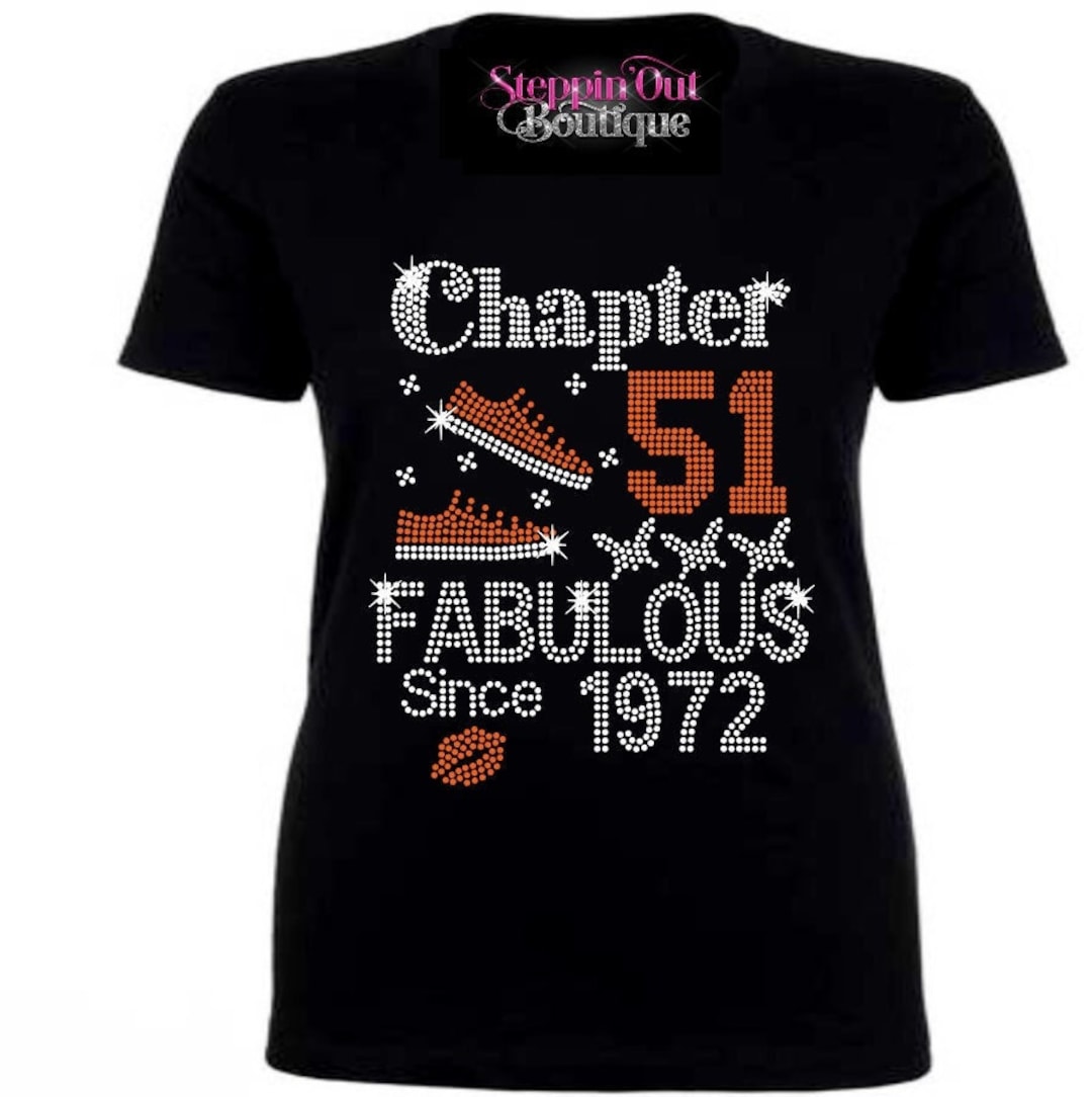 Fabulous Since Bling Birthday Shirt, Birthday Rhinestone Bling Shirt ...