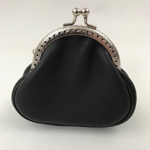 Leather Small Clasp Coin Purse ,leather Coin Purse, Genuine Leather ...
