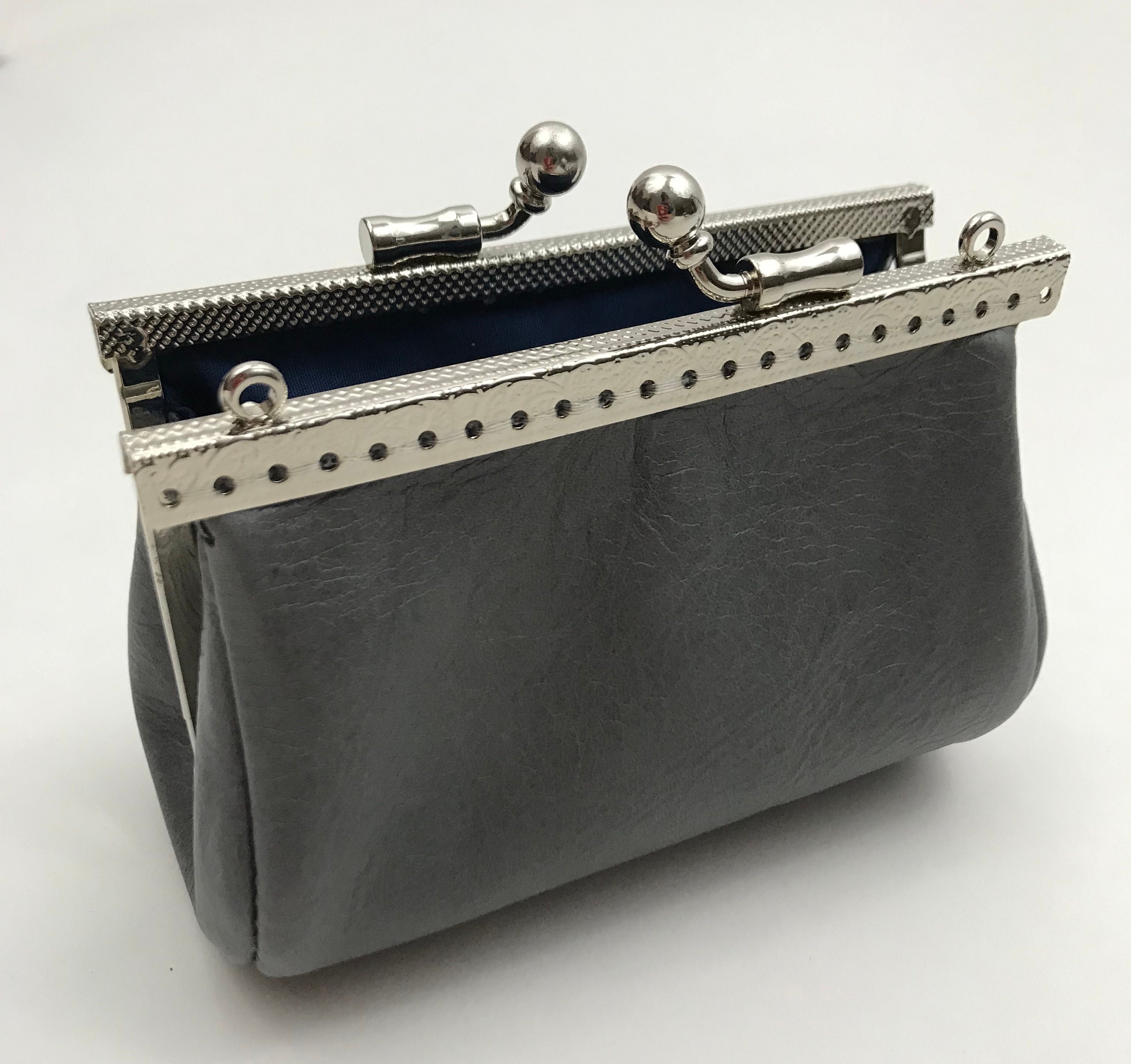 Leather coin purse Genuine leather purse Leather pouch | Etsy