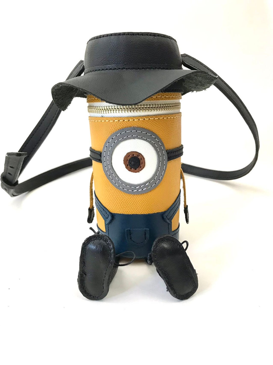 Minion Face Purse, Minion Lover Gift, Minions, Minions Purse, Leather ...