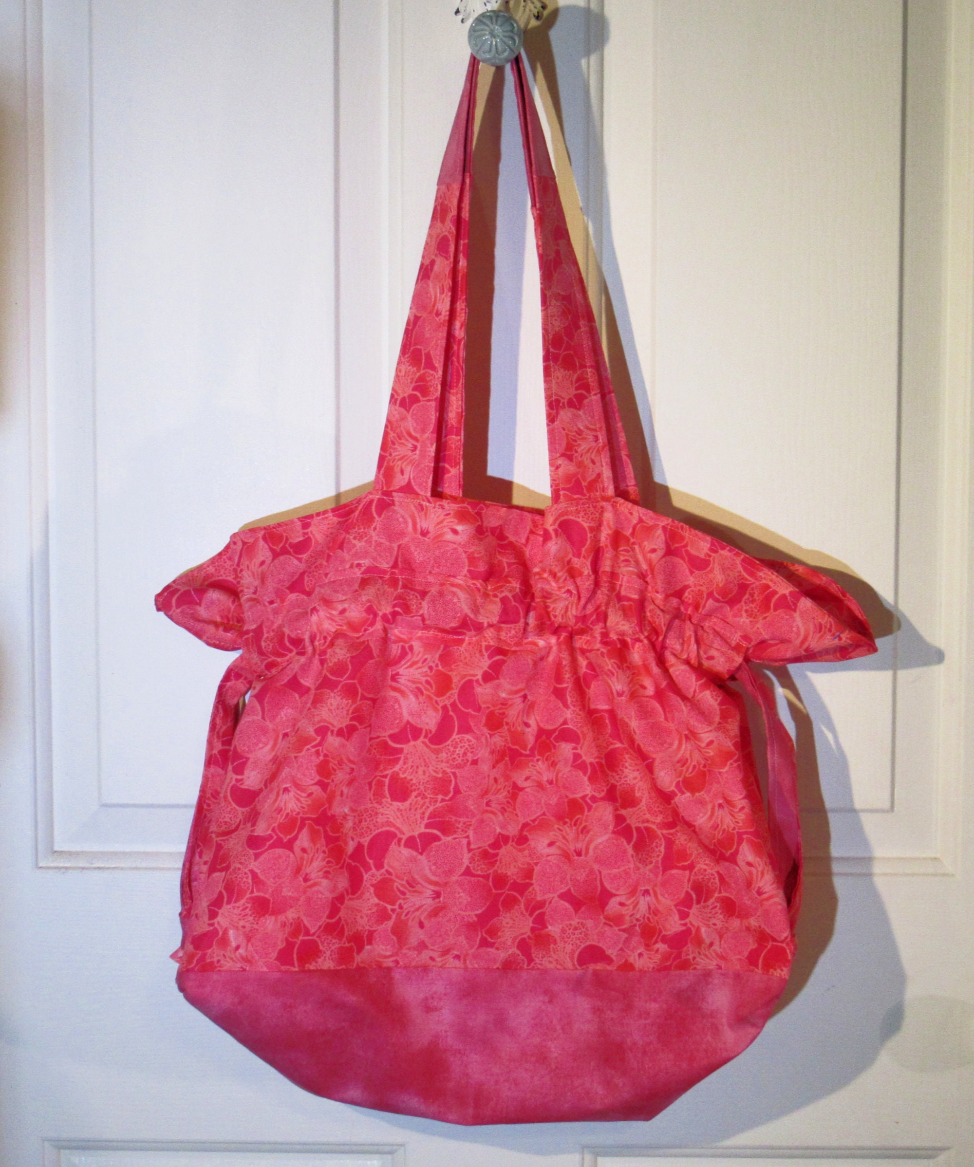 Draw String Tote Draw String Beach Bag Pool Bag - Etsy