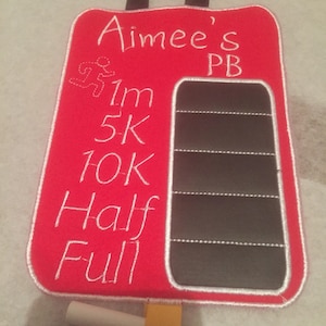 Chalkboard Running PB Board - Etsy