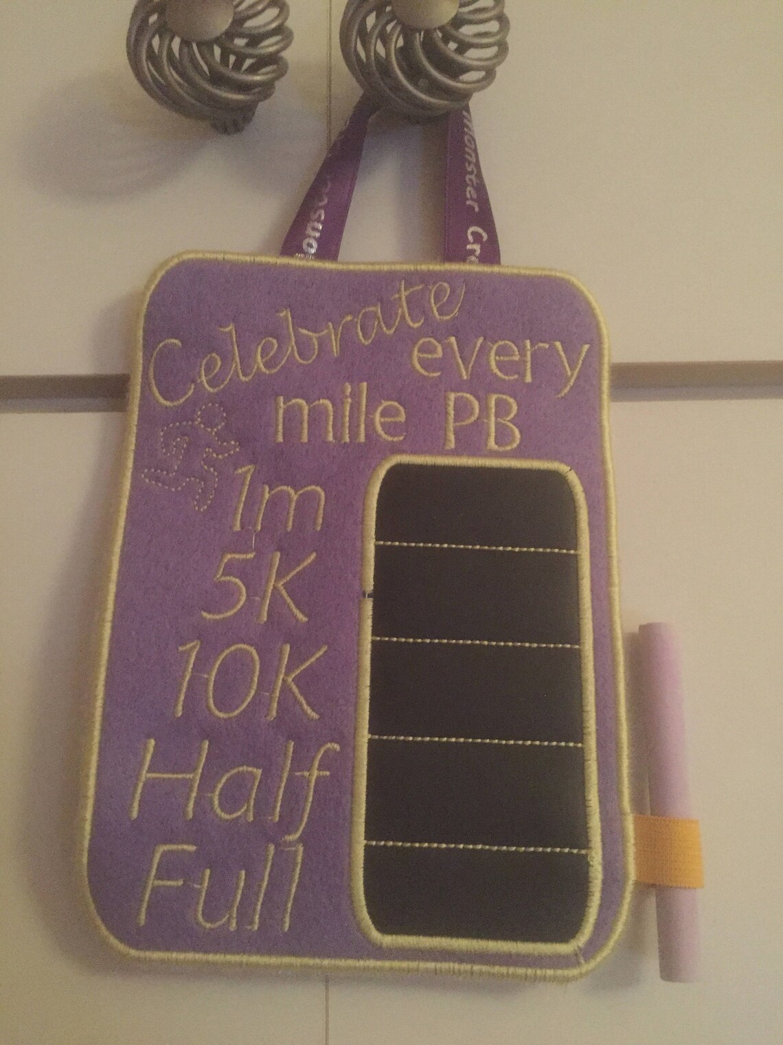Chalkboard Running PB Board - Etsy