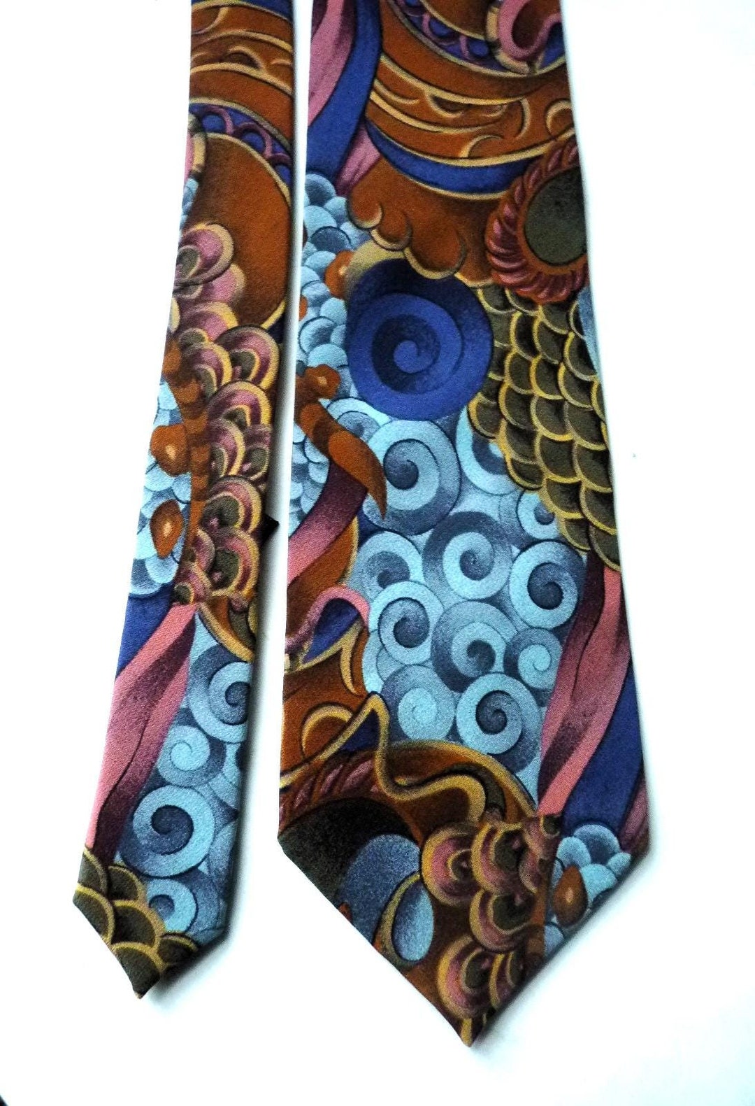 Vitaliano Pancaldi Silk Tie - Etsy