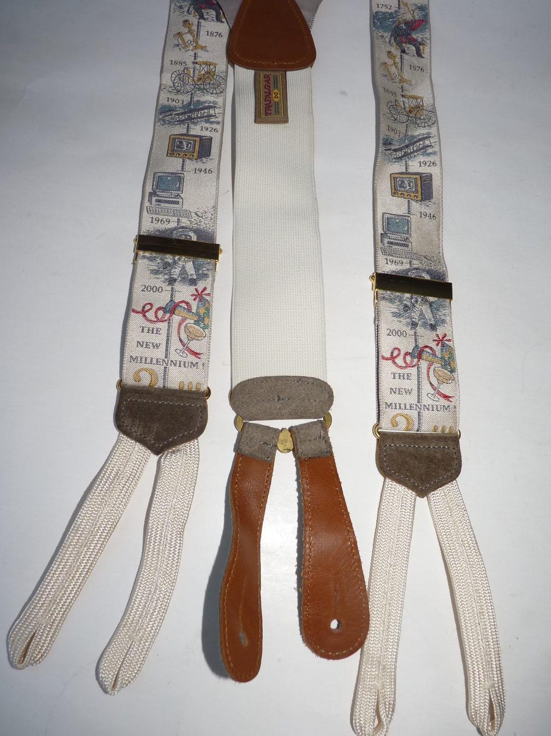 TRAFALGAR Limited Edition MILLENNIUM MILESTONES Suspenders - Etsy
