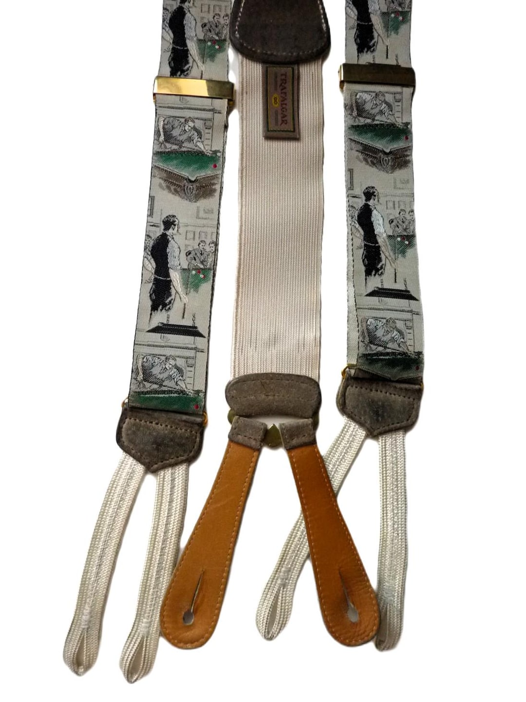 Trafalgar Limited Edition Billiards Suspenders Braces - Etsy