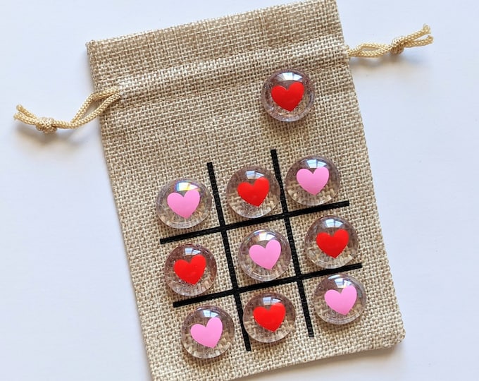 Kids Tic Tac Toe Valentines Day Card, School Valentine, Valentines for ...