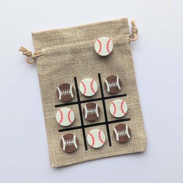 Baseball Tic Tac Toe - Etsy