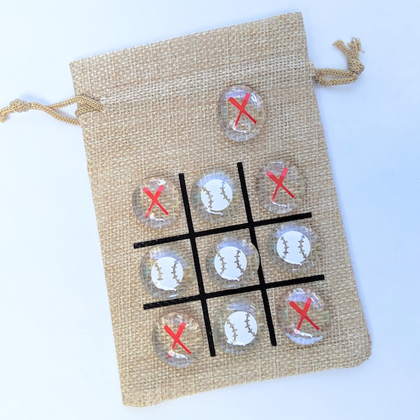Baseball Tic Tac Toe - Etsy