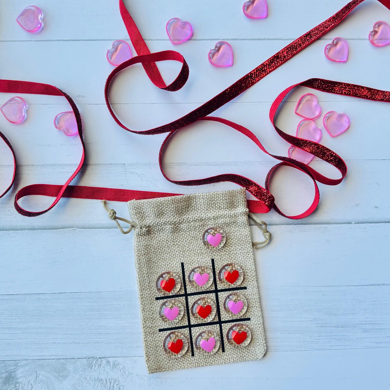 Heart Tic Tac Toe Game: Valentine's Day Party Favor - Etsy