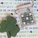 Shamrock Tic Tac Toe Game St. Patricks Day Gift for Kids Four Leaf ...