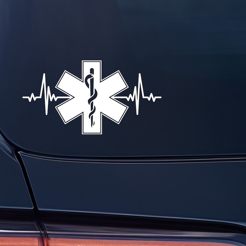 Ekg Stickers - Etsy