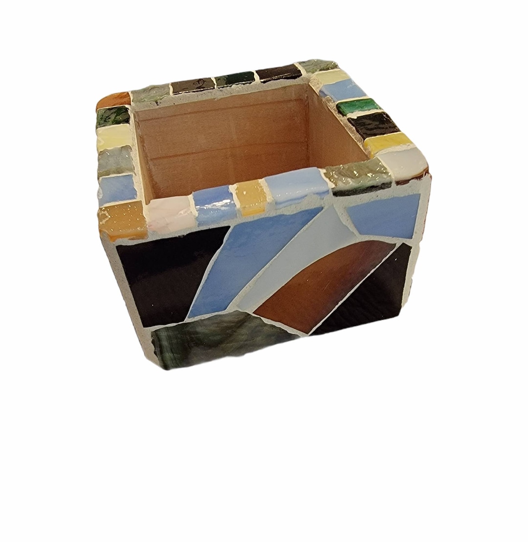 Stained Glass Mosaic Box - Etsy