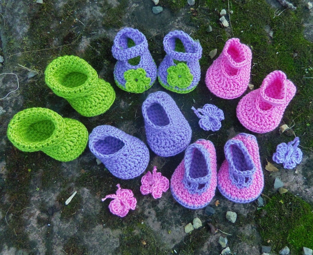 DIY Crochet Pattern Doll Shoes PDF German - Etsy