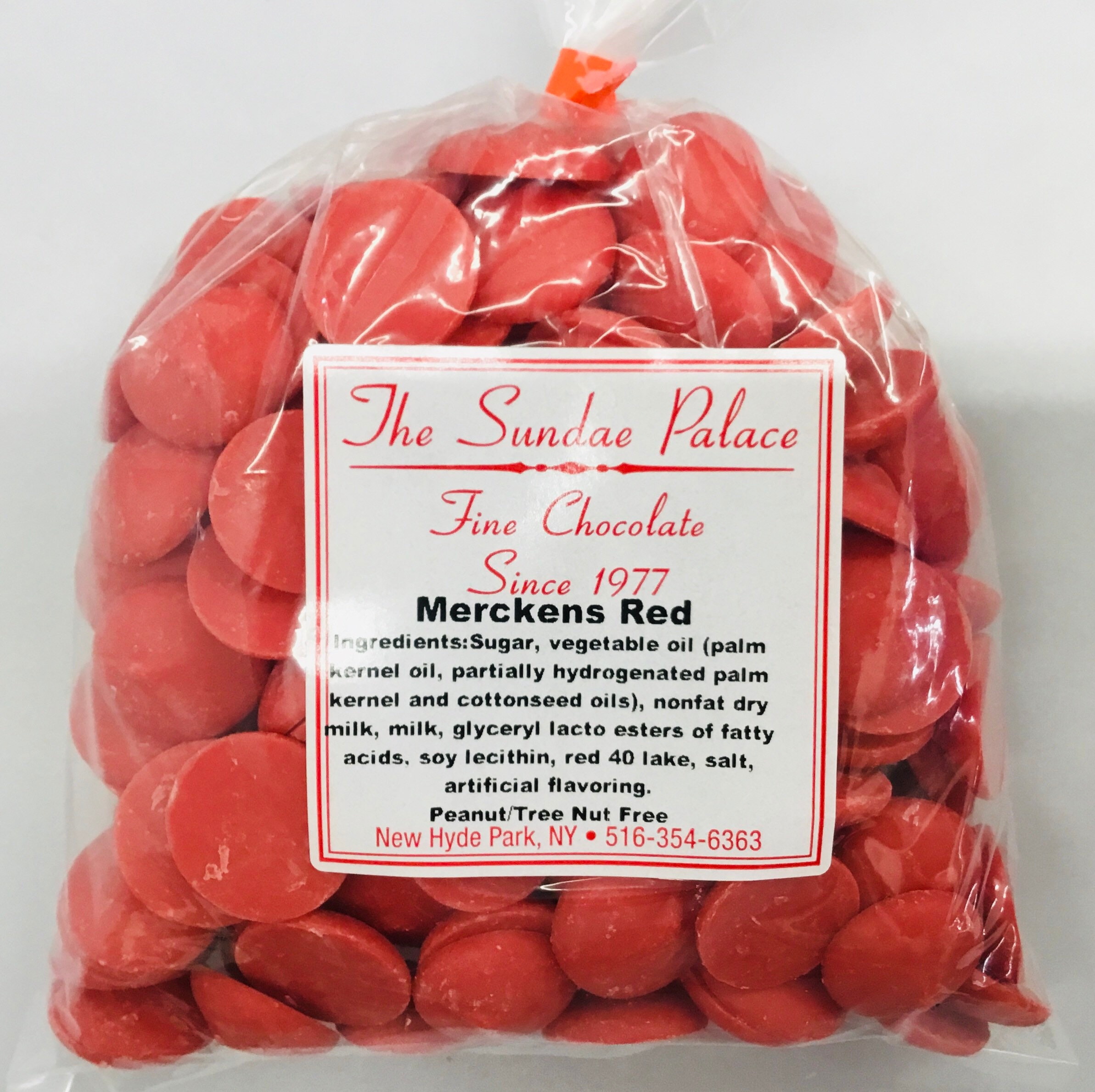 Merckens Red Chocolate Melts Etsy
