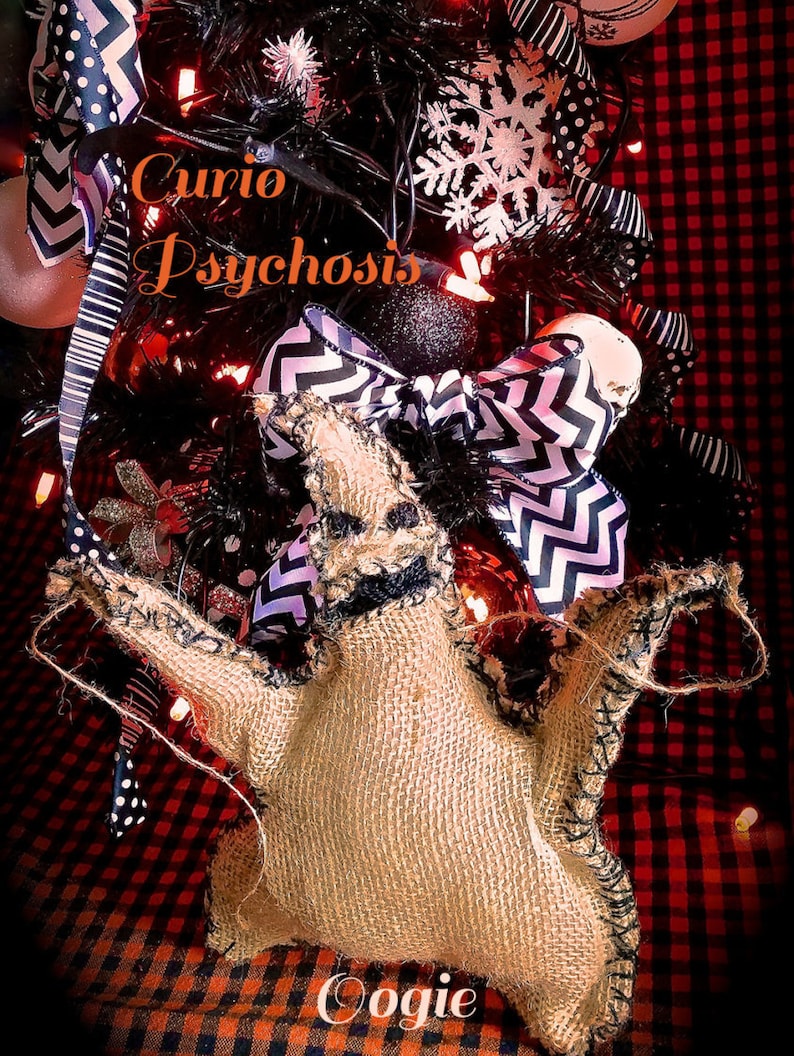 Nightmare Before Christmas Tree Topper Oogie Boogie Doll Voodoo Daddy ...