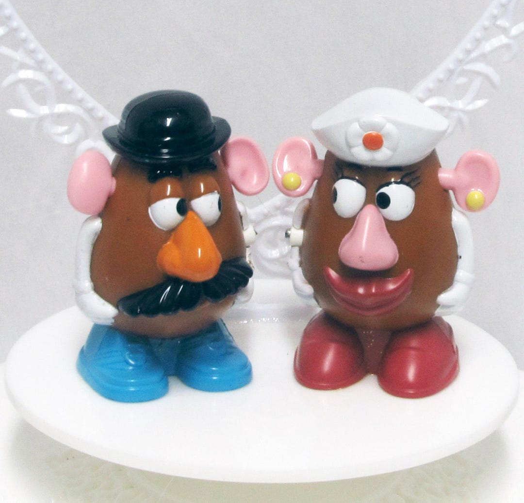POTATO HEAD Wedding Cake Topper - Etsy