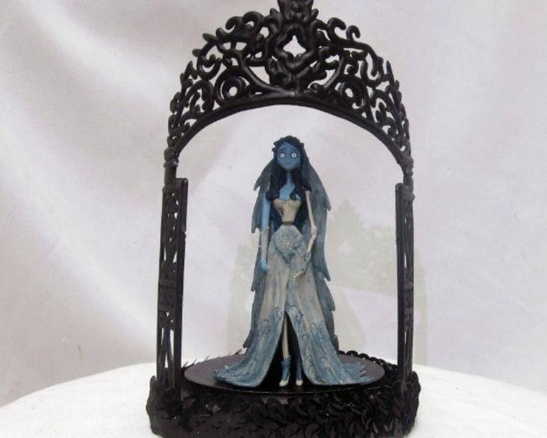 CORPSE BRIDE Cake Topper Gothic - Etsy