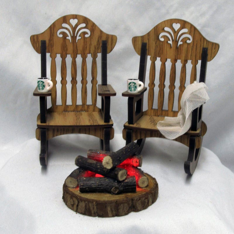 Rocking Chair Cake Topper - Etsy