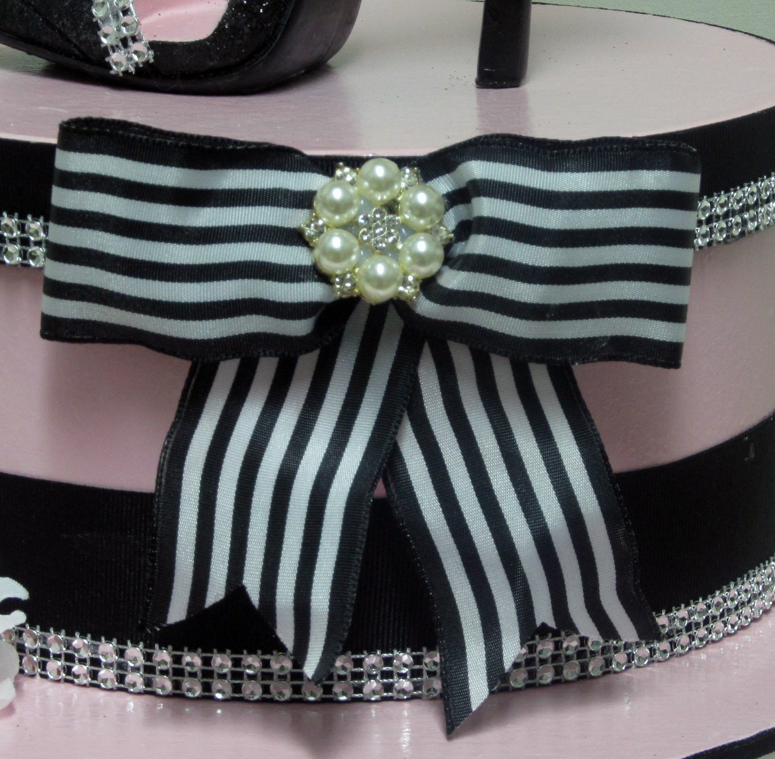 High Heel Shoe Paris Birthday, Bridal Shower, Quince Centerpiece ...