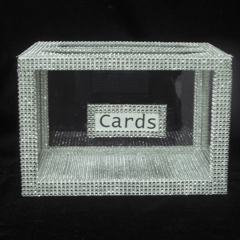 Bling Card Box - Etsy
